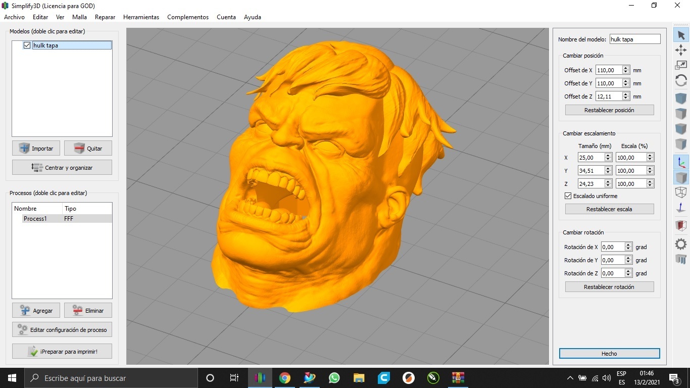 STL file HULK TOOTHPASTE CAP・3D printer model to download・Cults