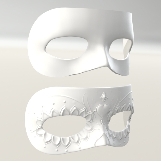 Free 3D file Catrina Mask - Catrina Mask・3D printer design to download ...