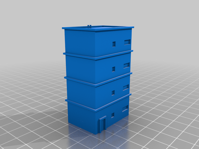 Free STL file 6mm buildings 🎲・3D printable model to download・Cults