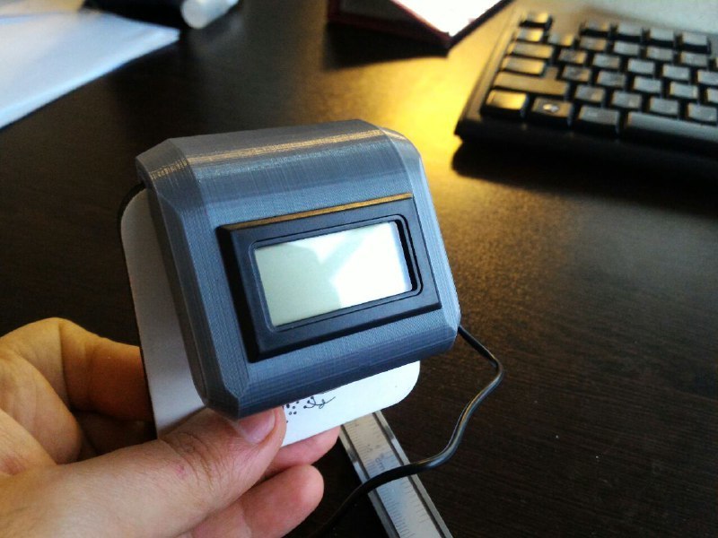 STL file Aquarium thermometer holder・Model to download and 3D print・Cults