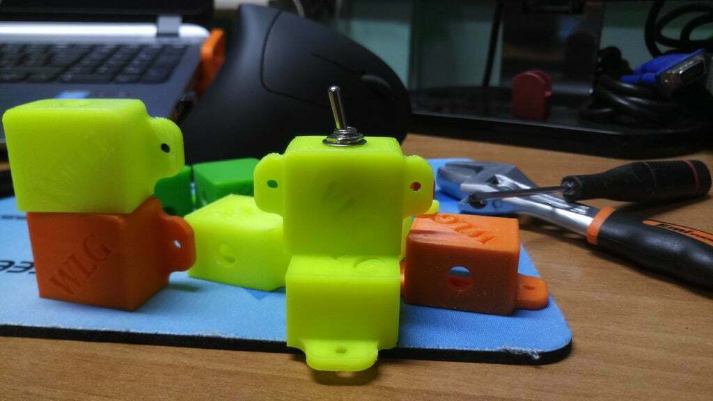 Free STL file Toggle Switch Housing・3D printing model to download・Cults