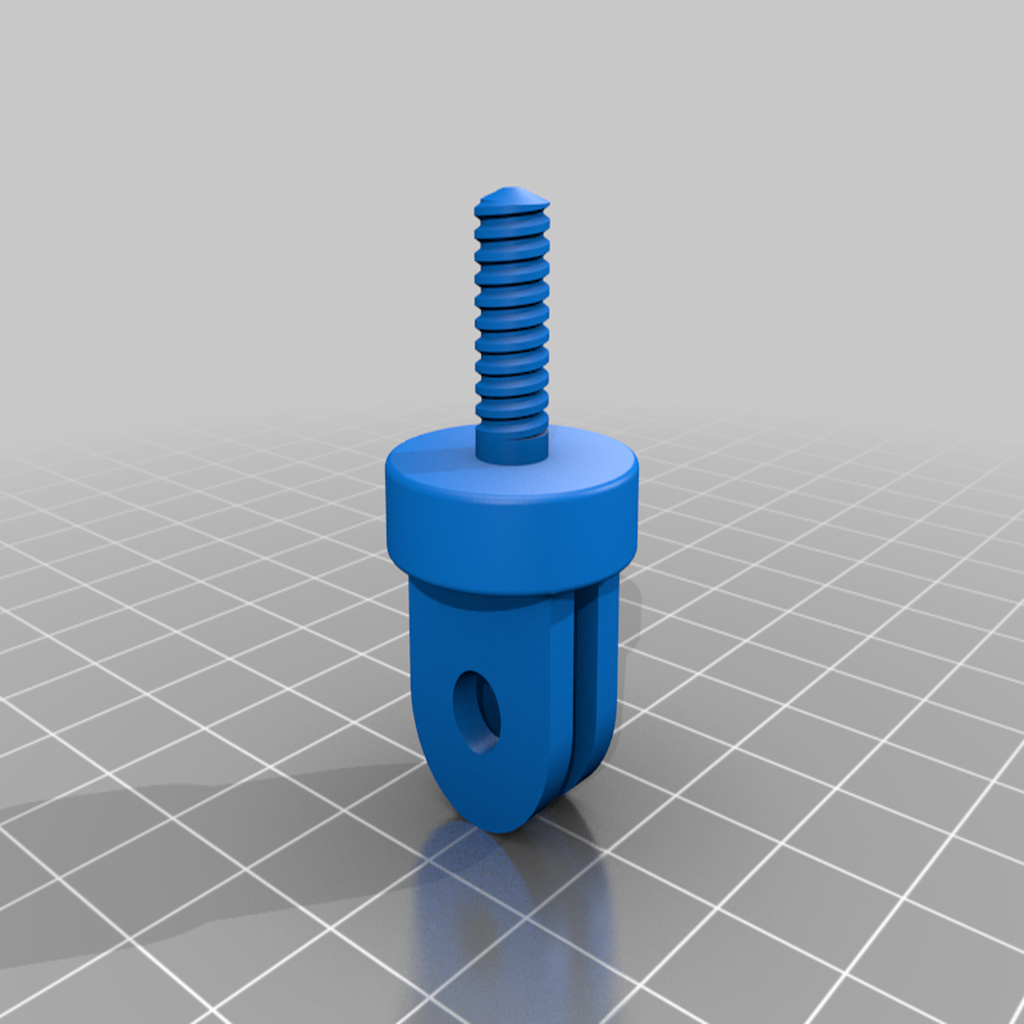 Free 3D file camera screw 1/4" 📷・3D printer model to download・Cults