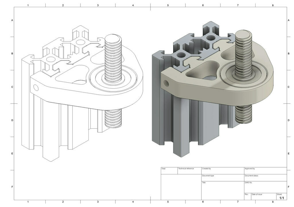 Free 3D file Anycubic Mega Zero lead screw stabilizer 🧞‍♂️・3D printer ...