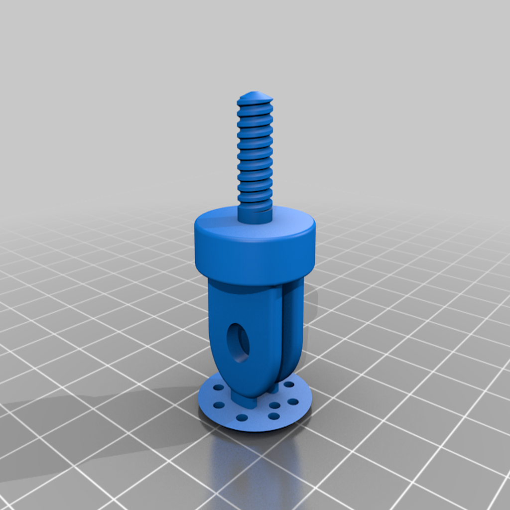 Free 3D file camera screw 1/4" 📷・3D printer model to download・Cults