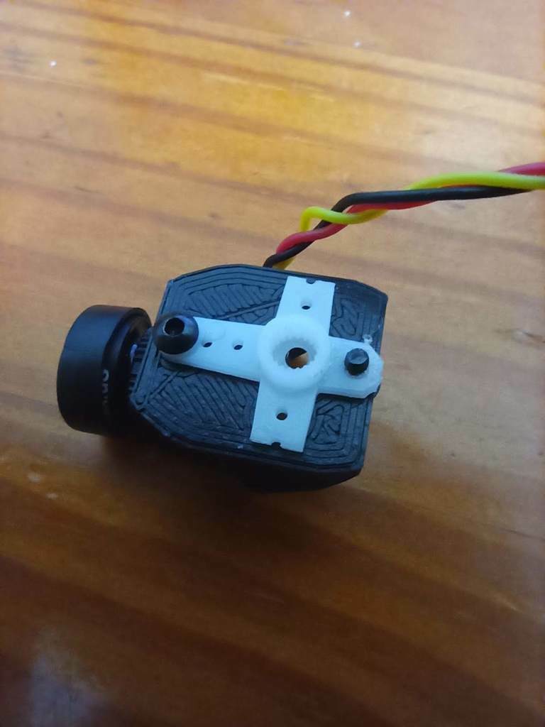 Free 3D file Nano FPV Camera to Servo Arm mount adapter・3D printer ...