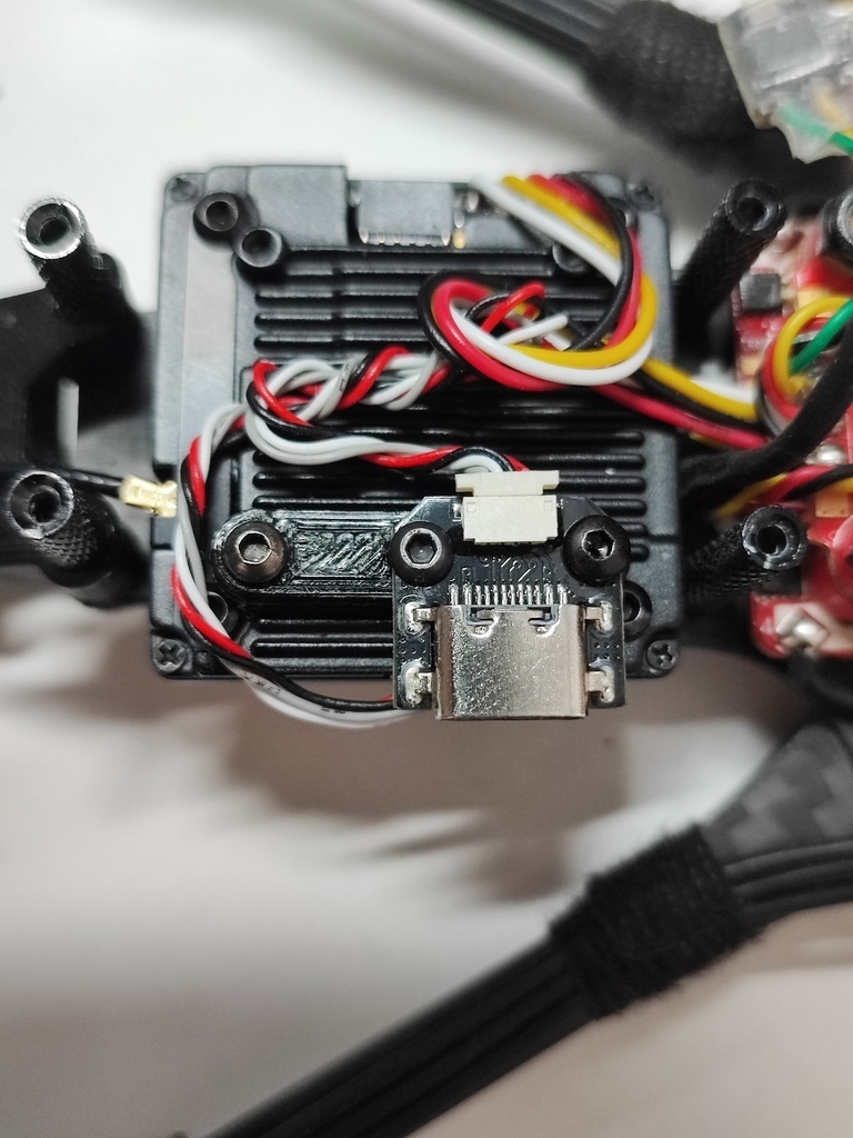 Free 3D file USB Board mount for Walksnail Avatar HD VTX V2・3D printer ...