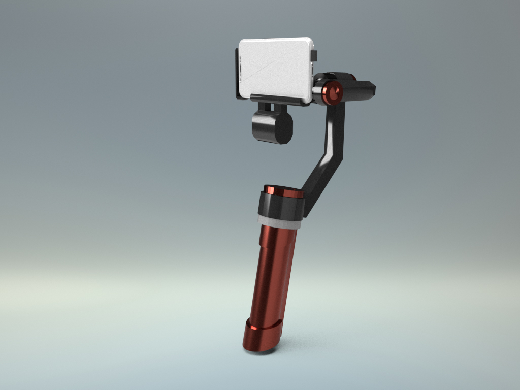 OBJ file Video stabilizer bar for smartphone・3D printer design to ...