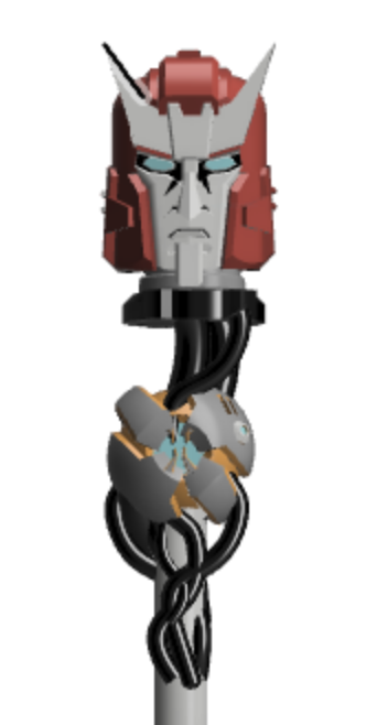 Download STL file Transformers MTMTE/ IDW Ratchet • 3D printable model ...