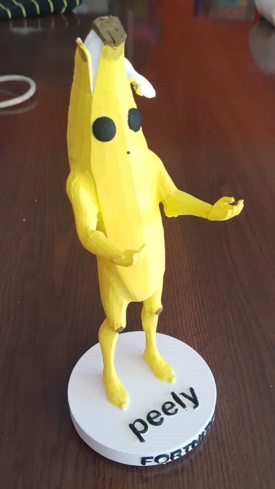 STL file peely fortnite 🍌・3D printable model to download・Cults