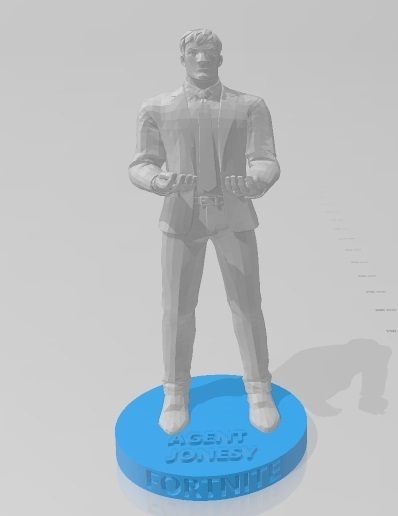 STL file STAND AGENT JONESY 🦸・Design to download and 3D print・Cults
