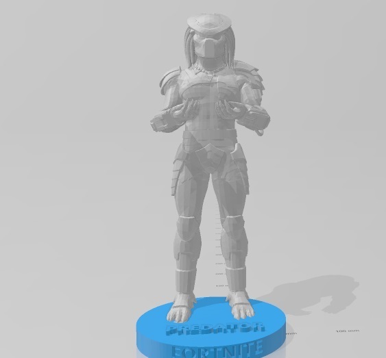 STL file PREDATOR fortnite stand support・Model to download and 3D print ...