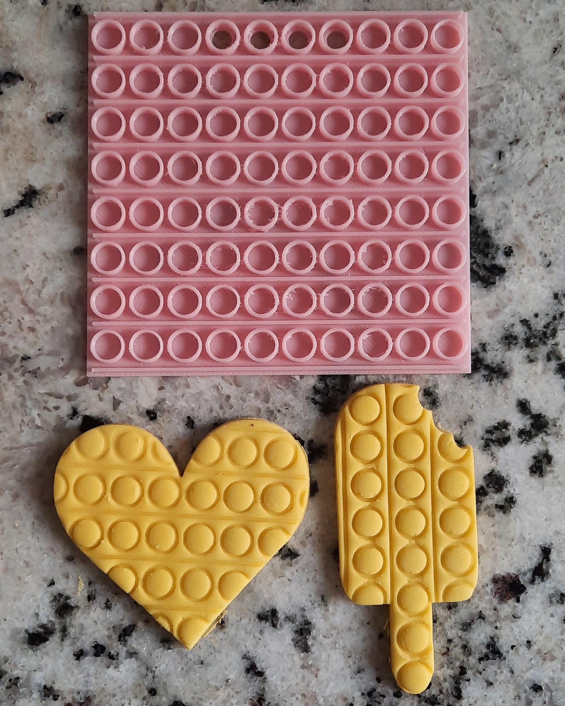 STL file POPIT Texture Plate・Model to download and 3D print・Cults