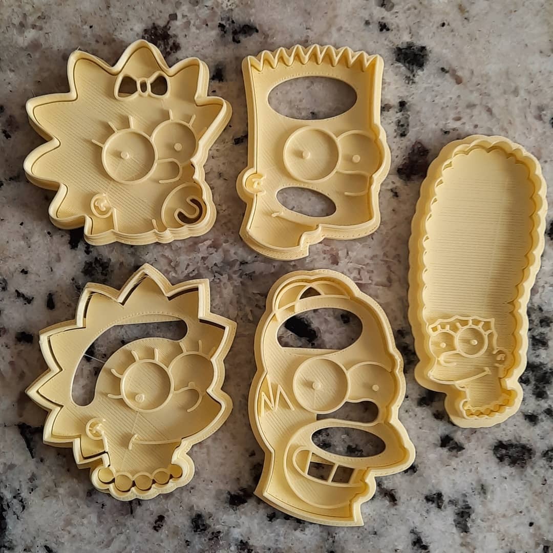 STL file SIMPSON SET 🍪・Design to download and 3D print・Cults