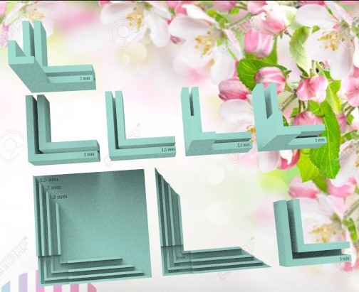 Archivo STL Set de esquineros para encuadernacion y scrapbooking・Idea de impresión 3D para ...