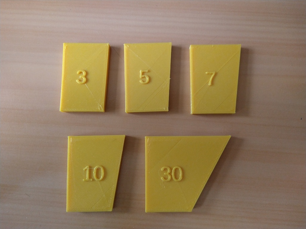 Free 3D file Belt sander angle gauges (configurable in OpenSCAD) 🔧・Design to download and 3D ...