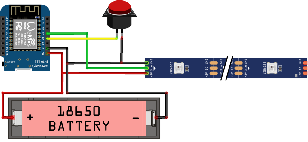 Free STL file Traffic Light with leds (28cm height) 🚦・3D printer model ...