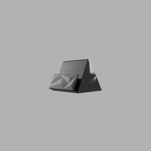 Download STL file Polygon Smartphone Stand ・ Cults