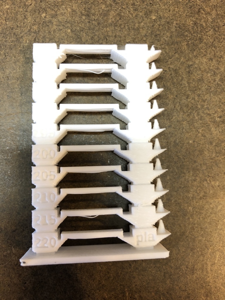 Free 3D file Pointy Temperature Tower With Filament Type Label 🪢・3D ...