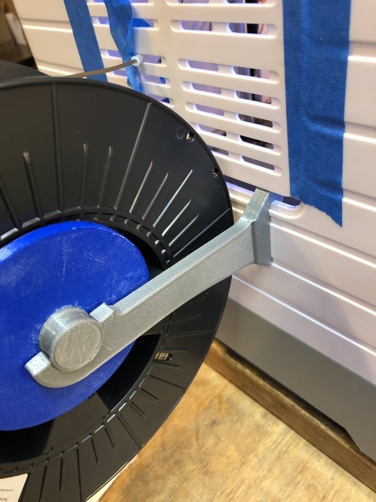 Free 3D file Flashforge Dreamer - Side loader Filament Spool Holder ...