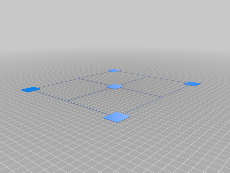 Free 3D file Bed leveling test for Flashforge Guider 2 printer. 🛏️ ...