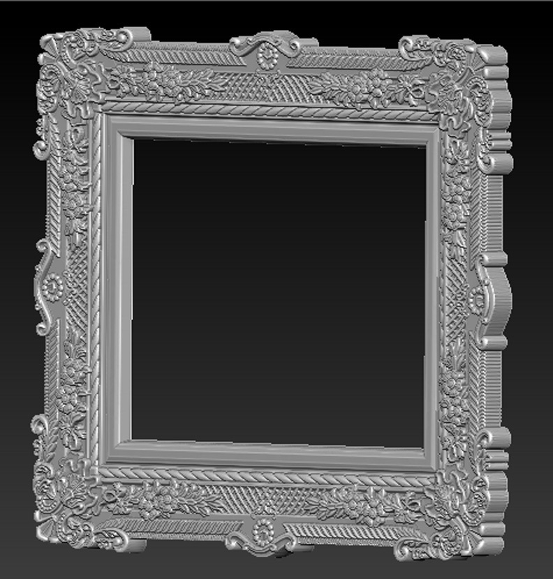 Free STL file Frame Relief 4 3D Model 🖼️・Template to download and 3D ...