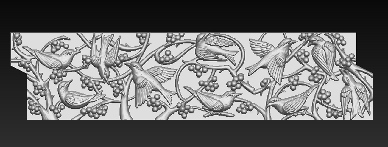 Free STL file Decorative Panel Birds 3D model・3D print design to ...