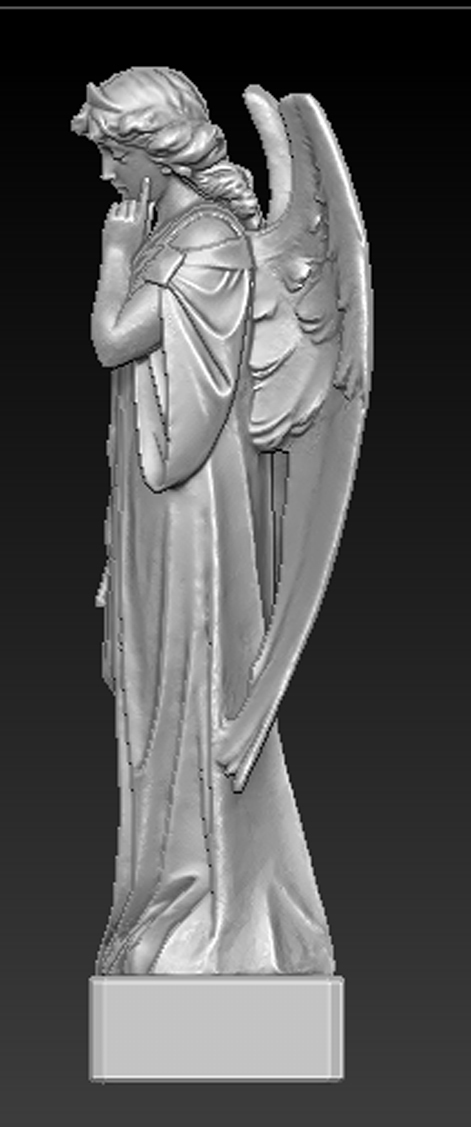 Free STL file Angels Statue 6 3D Model・3D printable object to download ...