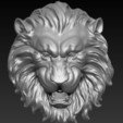 Download free STL file Lion Relief 2 3D Model • 3D print object ・ Cults