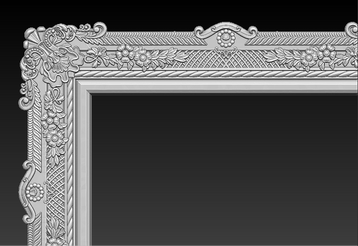 Free STL file Frame Relief 4 3D Model 🖼️・Template to download and 3D ...