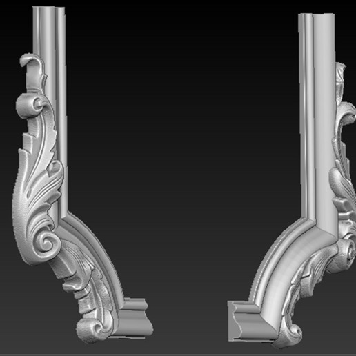 Download free OBJ file Frame Relief 3 3D Model • 3D print design ・ Cults