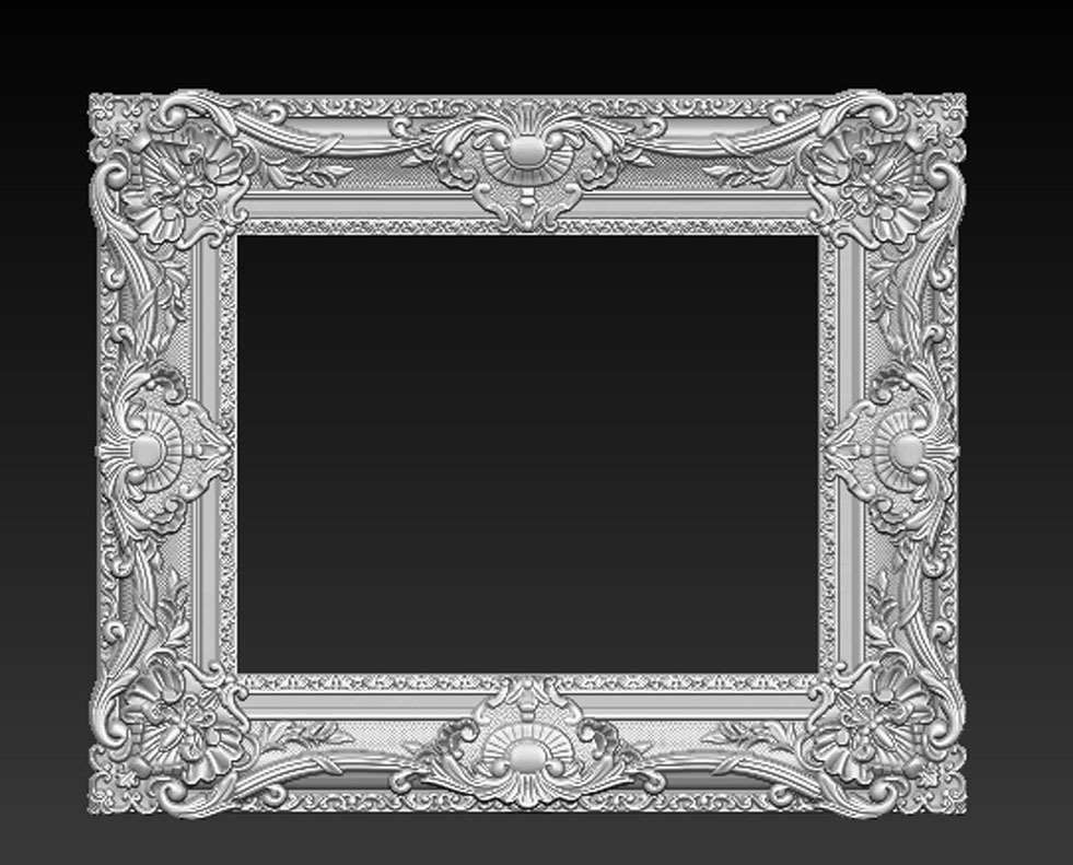 Archivo STL gratis Modelo 3D de Frame Relief 8 🖼️・Modelo para descargar ...