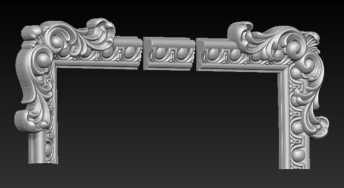 Free STL file Frame Relief 6 3D Model・3D printer design to download・Cults