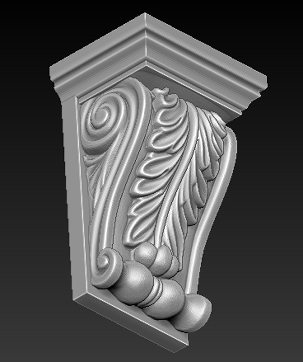 Free STL file Architectural Decorative Corbel 8 3D Model 🗿・3D print ...
