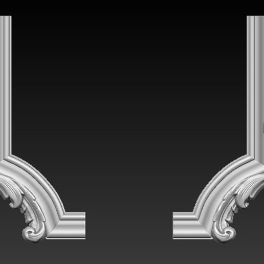 Download free OBJ file Frame Relief 3 3D Model • 3D print design ・ Cults