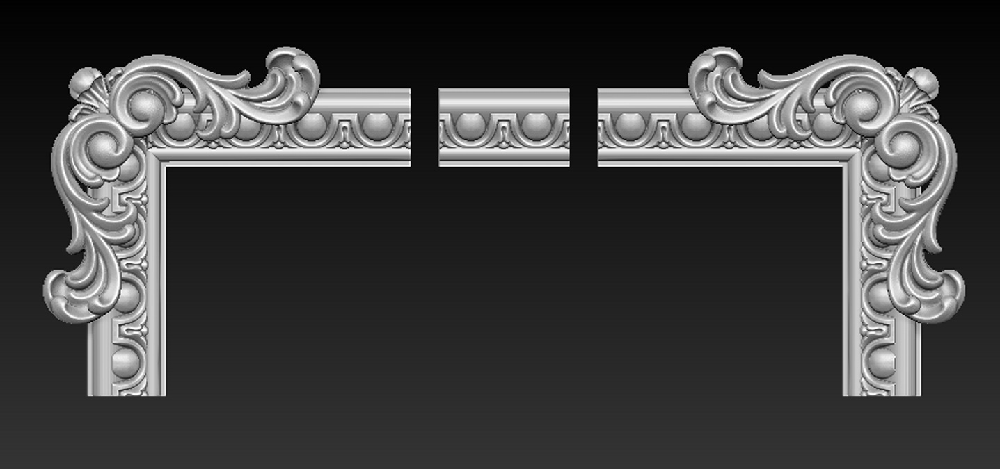 Free STL file Frame Relief 6 3D Model・3D printer design to download・Cults