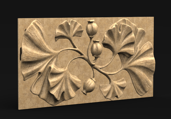 Free STL file Decorative Panel Flowers 3D model 💐・3D print model to ...