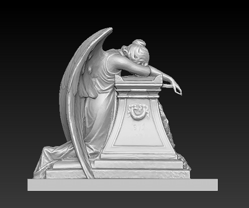 Archivo STL gratuito Modelo 3D de la Estatua del Ángel 2・Idea de ...