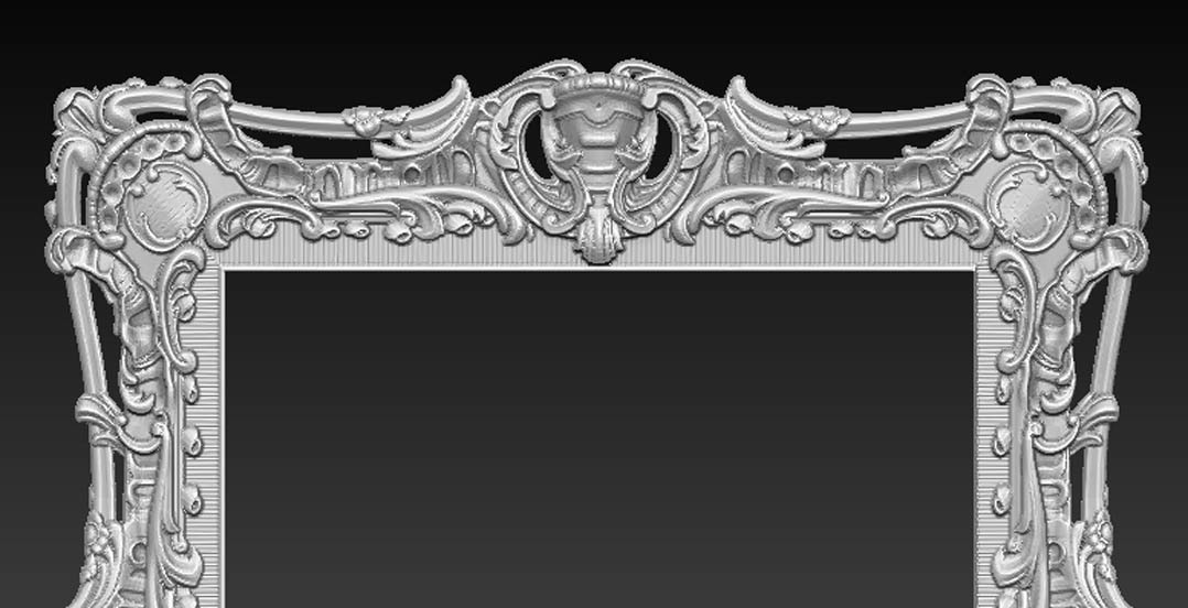 Free STL file Frame Relief 7 3D Model・3D printing idea to download・Cults