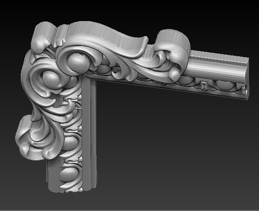 Free STL file Frame Relief 6 3D Model・3D printer design to download・Cults