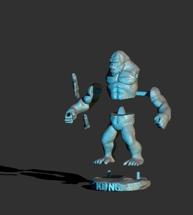 3D file Kong 🗿・3D printable design to download・Cults