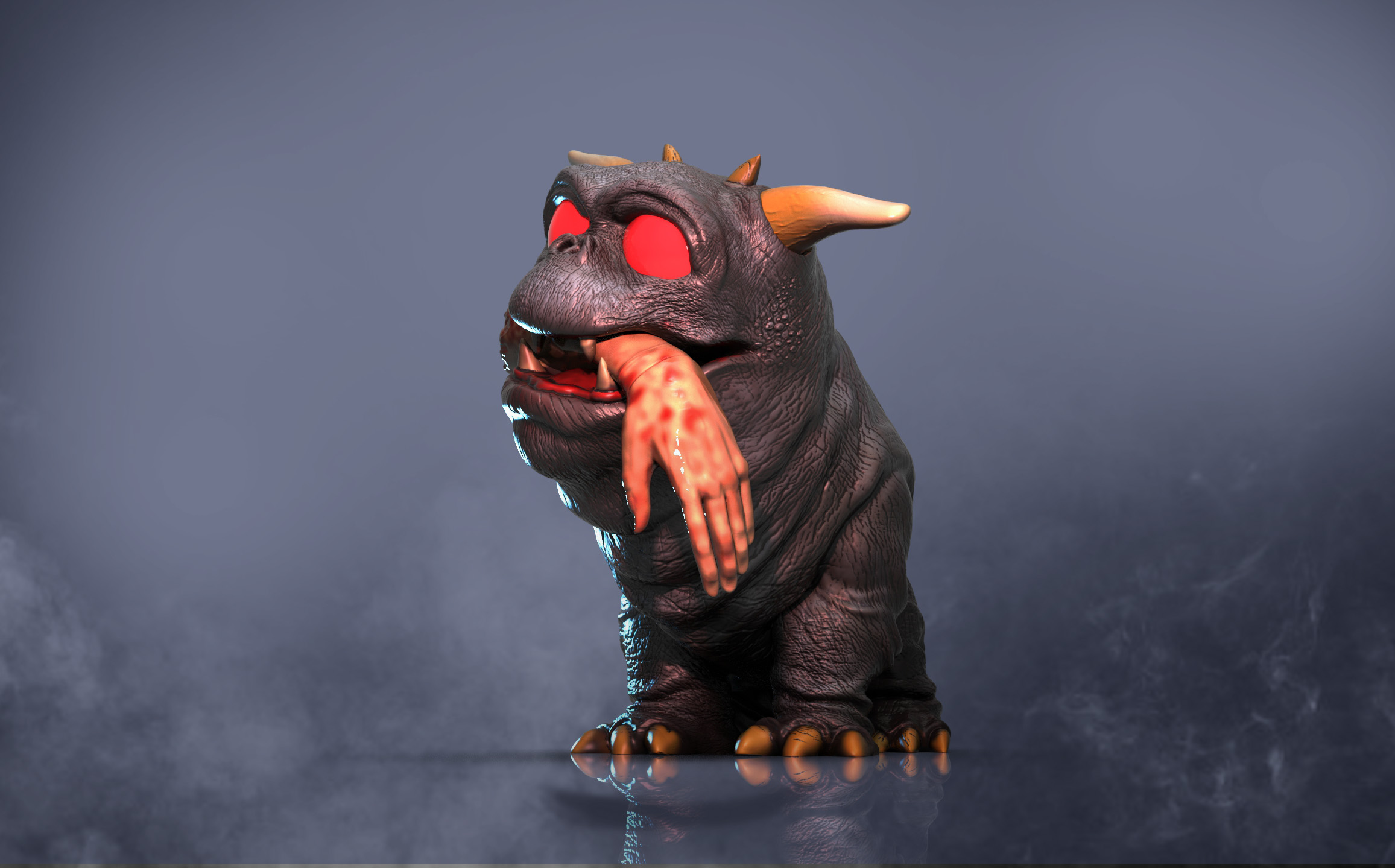 STL file little zuul・3D printable model to download・Cults