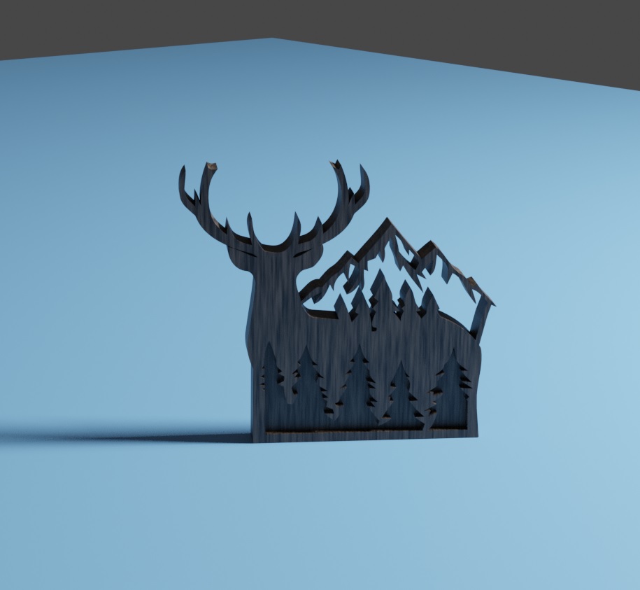 Файл STL Deer / Buck Ornament 🦌・Модель для загрузки и 3D печати・Cults