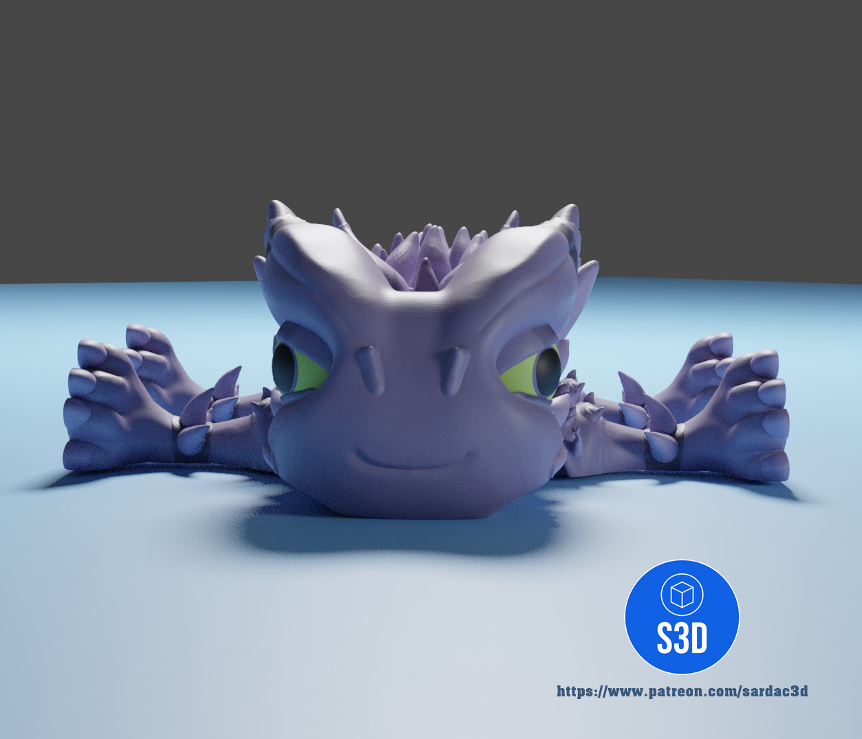 STL file Thorny Devil Lizard (Zoe) Articulated / Flexi 😈・3D print ...