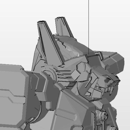 Download free STL file American Mech Game 6mm Scale борзой Borzoi Mecha ...