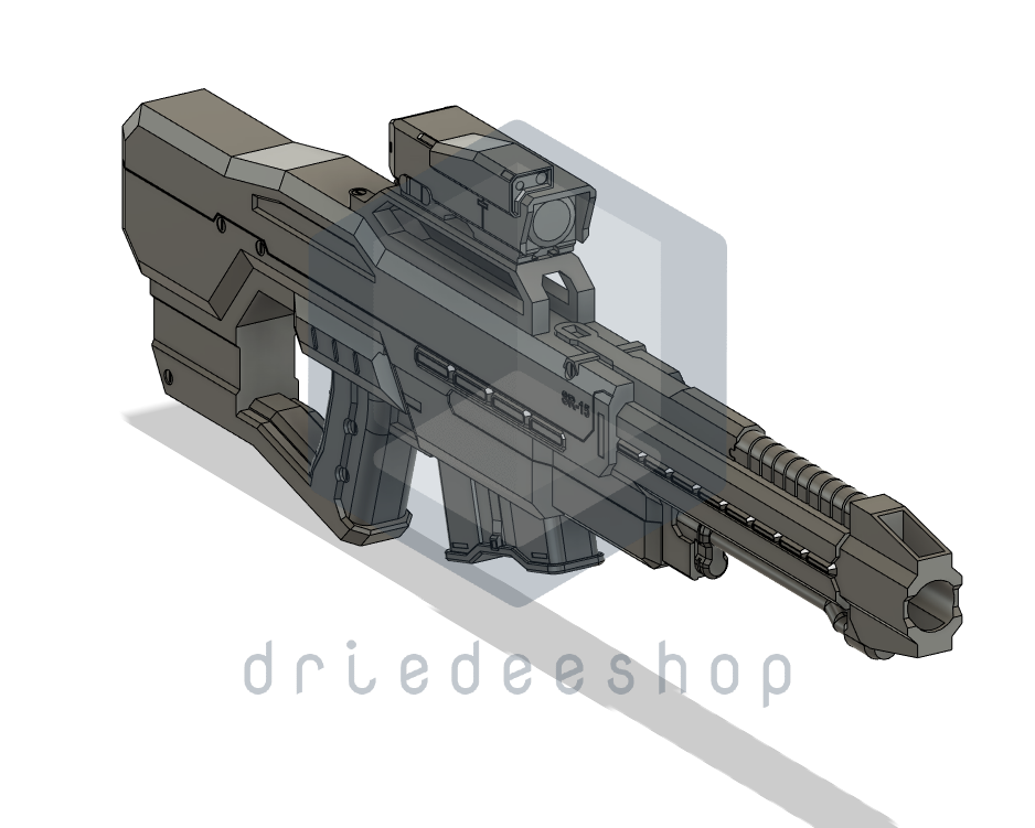 STL file Rail Gun Sniper・3D printable design to download・Cults