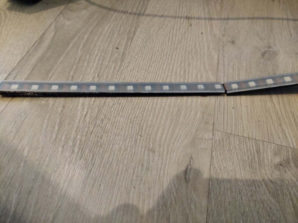 Free STL file PC Case RGB led strip support with diffuser・3D printing ...