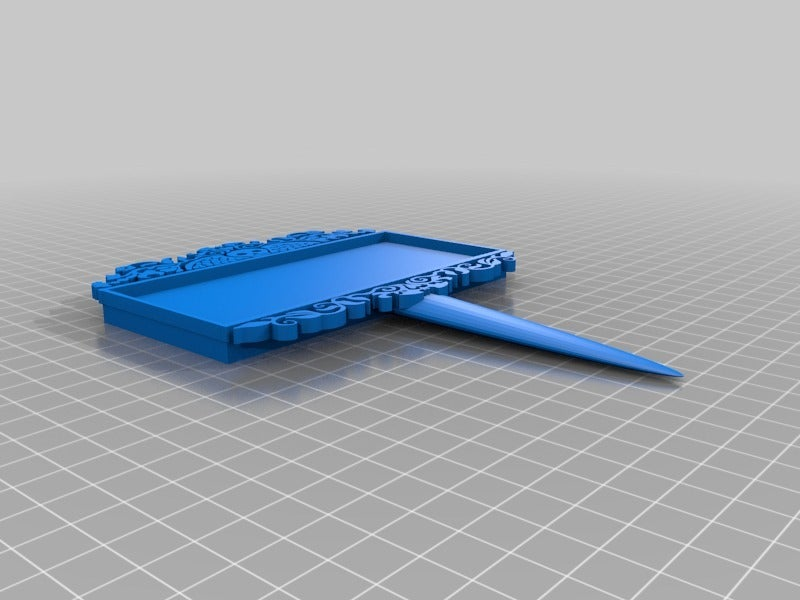 Free STL file Gothic garden stake・3D printer model to download・Cults