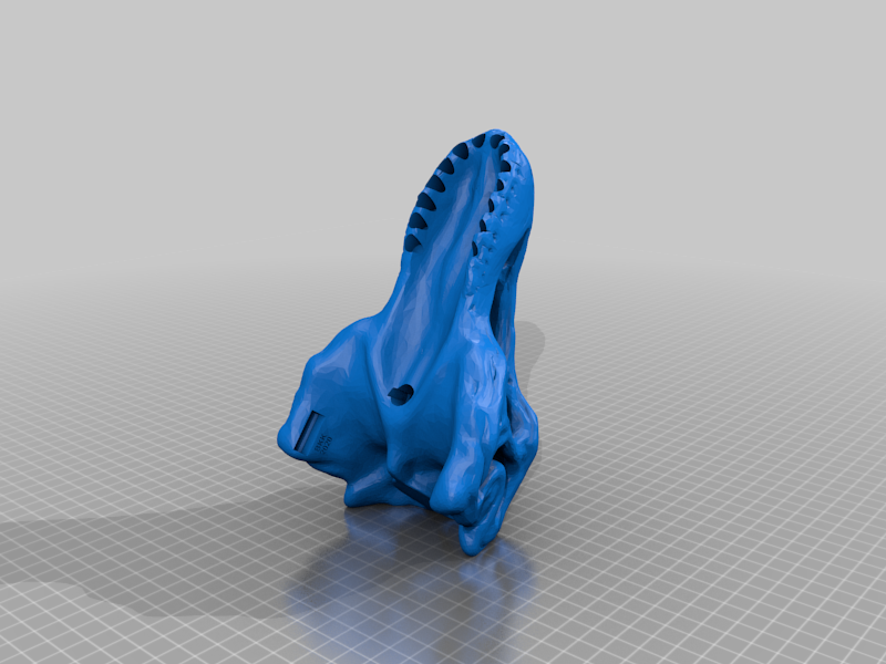 Free 3D file T-Rex 1/4" hex bit holder・3D printing template to download ...