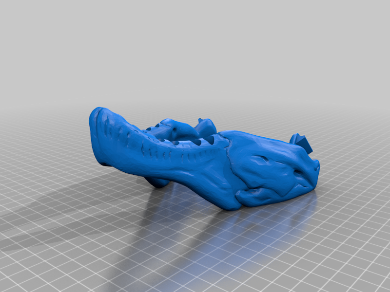 Free 3D file T-Rex 1/4" hex bit holder・3D printing template to download ...