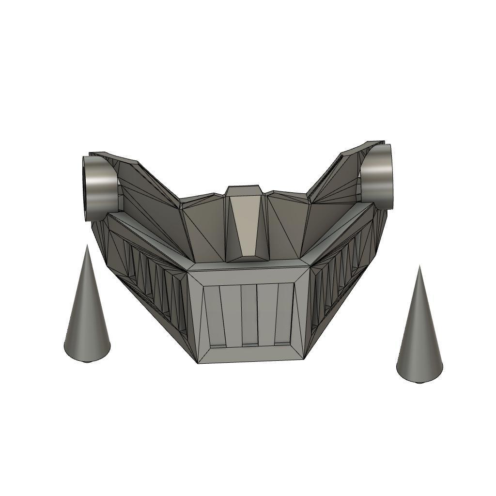 Free STL file Mazinger Z Covid Mask (WIP)・3D printable model to ...